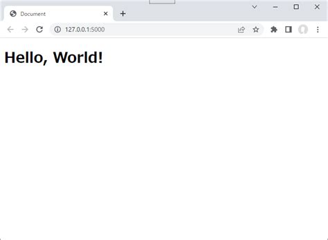 Flaskを使ってhello Worldをやってみる 2 よしのプログラミング学習日記