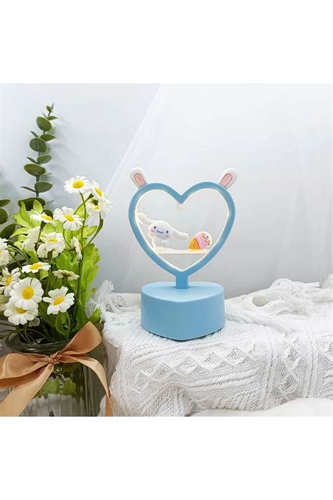 BSB GLOBAL Sanrio Kuromi Cinnamoroll Model Masa Lambası Gece Lambası