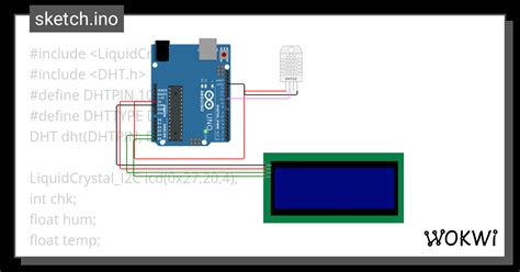 Suhu And Kelembapan Udara Wokwi Esp32 Stm32 Arduino Simulator