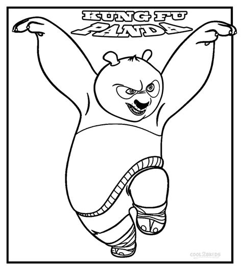 Coloriages Kung Fu Panda Coloriages Gratuits à Imprimer