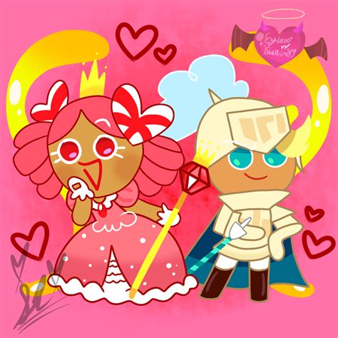 Princess Cookie And Knight Cookie By Sylveonkawaii289 On Deviantart