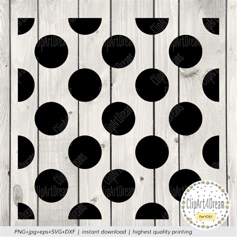 Polka Dot Pattern Svg Seamless Polka Dot Pattern Svg Patterns Polka