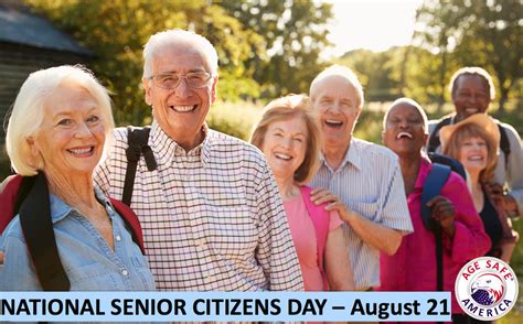 National Senior Citizens Day 2020 Age Safe® America Senior Home