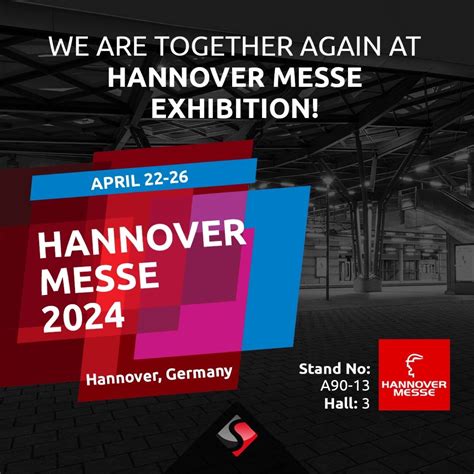 We Are Coming Together Again As Simer Sac Team At Hannover Messe The International Industrial