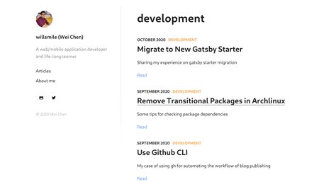 Migrate To New Gatsby Starter My Portal