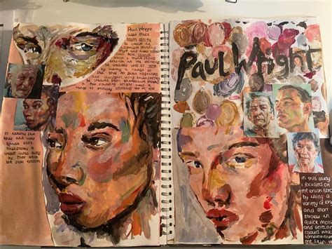 Pin By Kate Wilson Green On Gcse Art Sketchbook Presentation Gcse Art Sketchbook Art Alevel