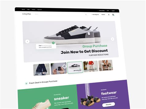 E Commerce Website Ui Design By Mohammed Hattab On Dribbble