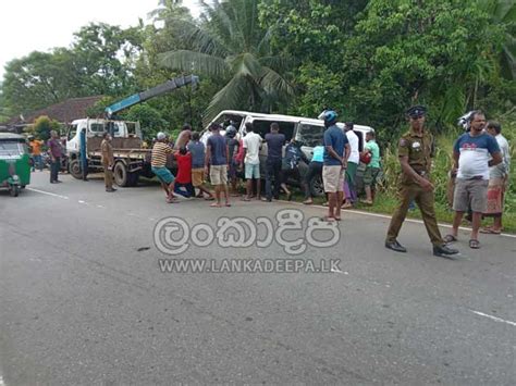 මීගහතැන්නේ අනතුරින් කතක් මරුට11 රෝහලට Lankadeepa Online