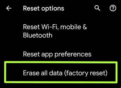 How To Factory Reset Pixel And Pixel XL Methods