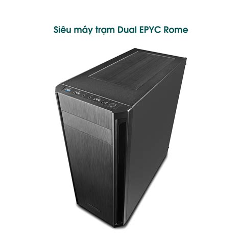 Siêu máy trạm Gigabyte Dual Epyc Rome 128 nhân 256 luồng turbo 3 3 GHz