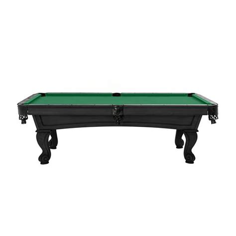 Resolute 8 Kona Rams Horn Legs Pool Table Solids N Stripes