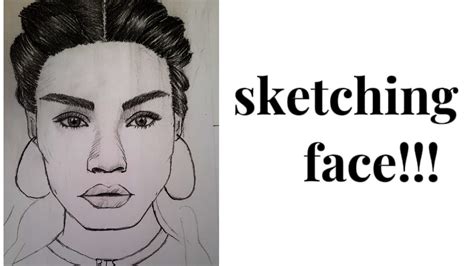 How To Sketch A Beautiful Face Unveiling The Beauty Of Pencil