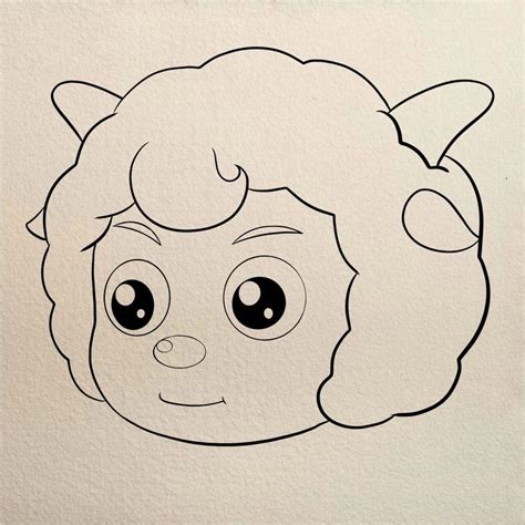 儿童简笔画喜羊羊 儿童简笔画喜羊羊图片 画趣文库（我爱生活）