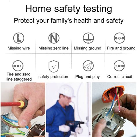 Sk300 Socket Phase Tester Three Wire Loop Power Socket Tester