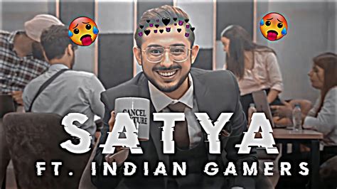 Satya Indian Gamers Capcut Edit Carryminati Vikx Editz Youtube