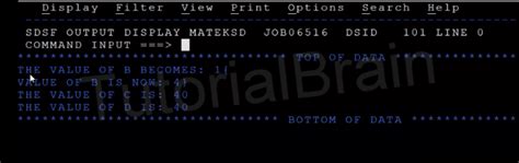 cobol arithmetic operations — tutorial tutorialbrain