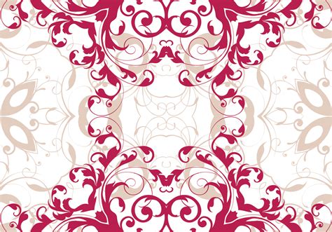 Magenta Seamless Floral Pattern Download Free Vector Art Stock