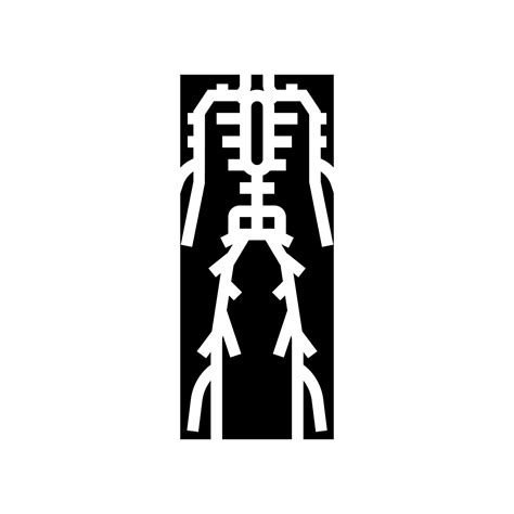 Lymphatic System Glyph Icon Vector Illustration 10231689 Vector Art At