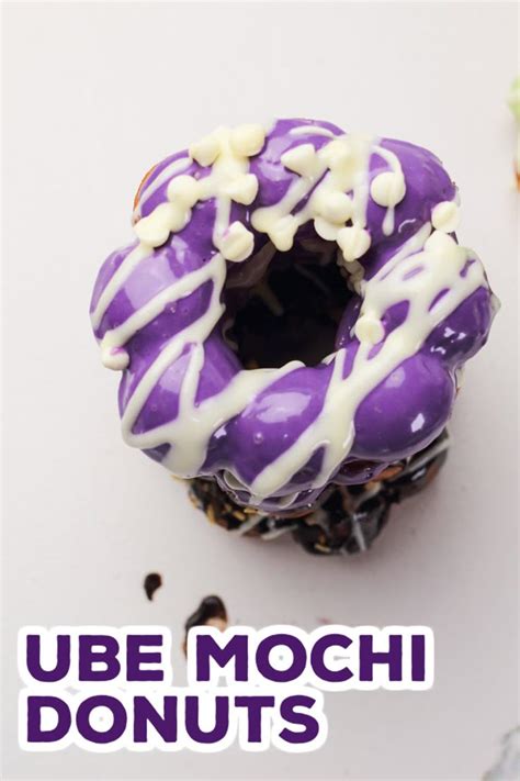 Easy Ube Mochi Donut Recipe Mochi Donuts Recipe Donut Recipes Mochi