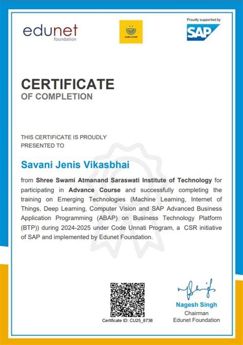 codeunnati advancedlearning machinelearning iot deeplearning sapabap… jenis savani
