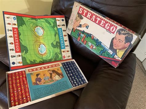 1962 Stratego Board Game Complete Set Etsy
