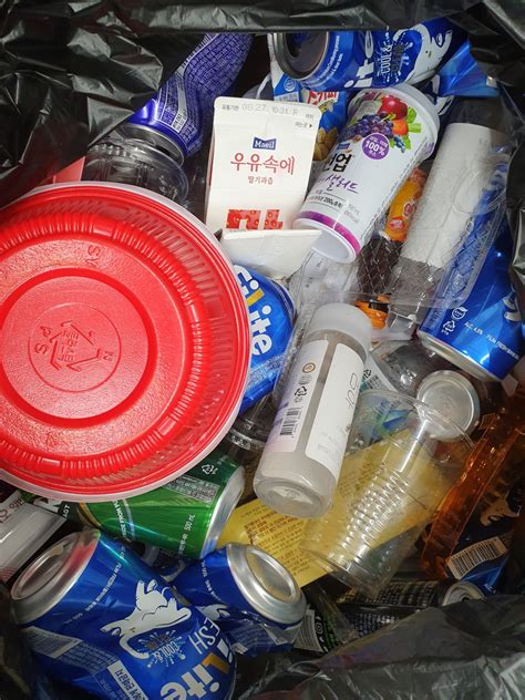 편의점 쓰레기 분리수거 팁 네이버 블로그
