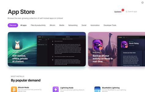 UmbrelOS An Elegant OS For Your Home Server