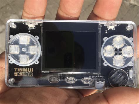 The 30 Handheld Is Here Trimui Model S R Sbcgaming
