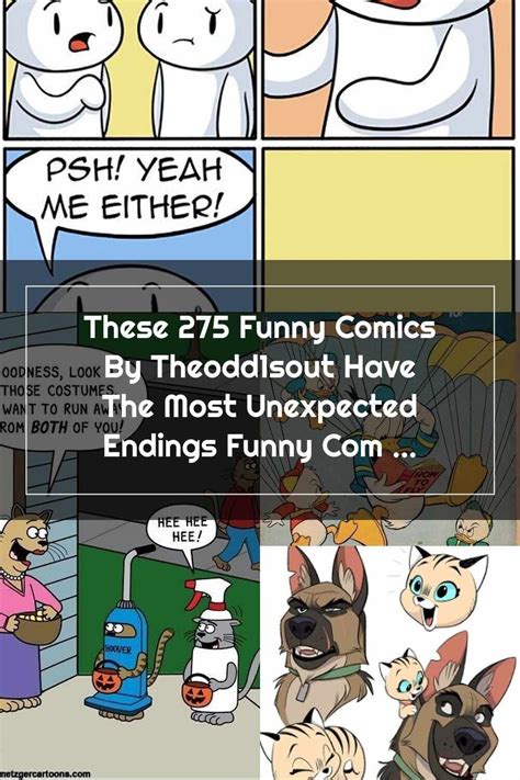 Comics And Cartoons These 275 Funny Comics By Theodd1sout Have The Most