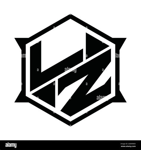 Lz Initials Logo Stock Vector Images Alamy