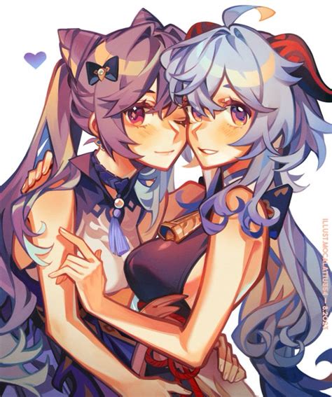 「keqing Genshin Impact Blue Hair」fan Artlatest