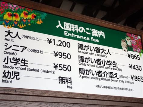 掛川花鳥園の入場料金と3つの割引方法そして再入場方法について