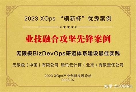喜报｜ 无限极入选信通院 2023 Xops“领新杯”业技融合攻坚先锋案例 知乎