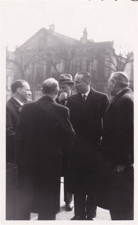 Jeudi 18 mars 1943 visite à Noisy du Préfet de la Seine René Bouffet