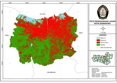2 Land Use Classification Using Obia Method In Semarang City