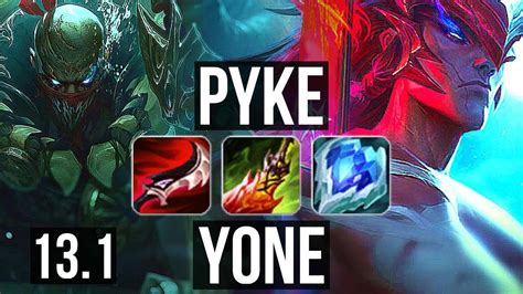 PYKE Vs YONE MID Quadra Legendary 15 2 8 1300 Games 800K