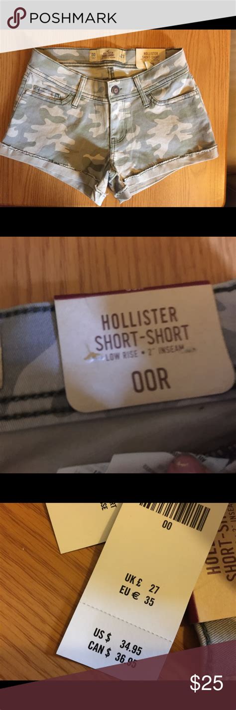 Brand New Camo Hollister Shorts Hollister Shorts Hollister Camo