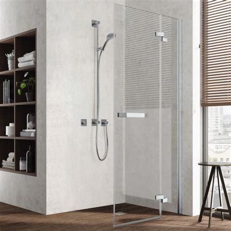 Kermi Tusca Two Way Hinged Door With Fixed Panel For Corner Entry