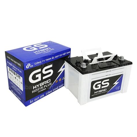 ẮC QUY GS 12V 80AH 95D31R L MF Ắc Quy Vạn Phúc Thịnh