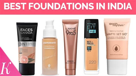 Types Of Foundation Makeup Brands Saubhaya Makeup