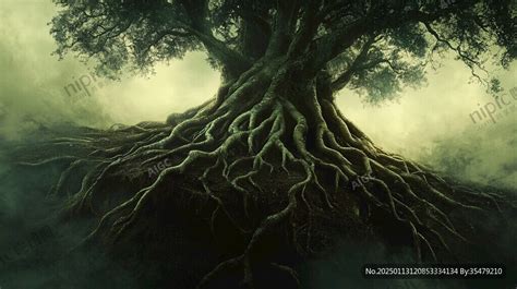 Ai创作图神秘梦幻的大树 神秘树根背景 大树梦幻森林 神秘大树 树大根深 树根高清 树根气生根 仙界之树 奇树 高清树根 仙境古树插画 根深叶茂 奇幻之树 自然树大根深森林 唯美风景参天大树