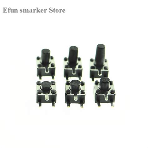 50pcslot 12v Momentary Push Button Switch Tact Sw Vicedeal