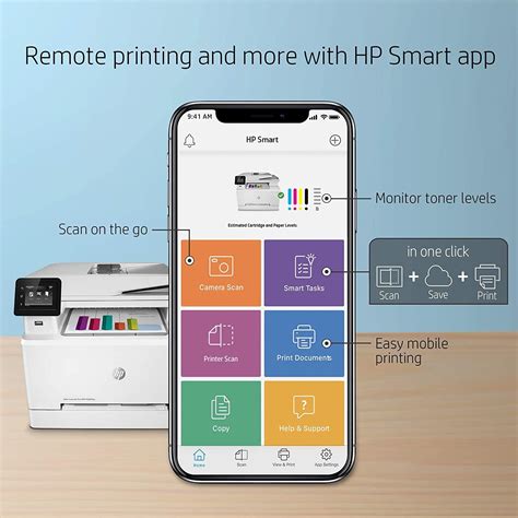 Buy HP Color Laserjet Pro MFP M Cdw All In One Wireless Laser Printer Sheet ADF Auto