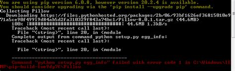 pip Как установить pil pillow в python 3 4 3 stack overflow на русском