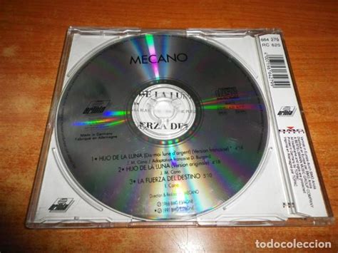 mecano hijo de la luna dis moi lune dargent ve Comprar CDs de Música