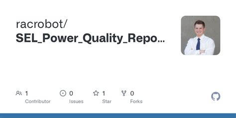 github racrobot sel power quality reporting