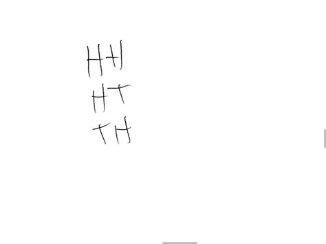 Solved Draw The Grid Of The Sample Space When A 10 Cent And A 50 Cent