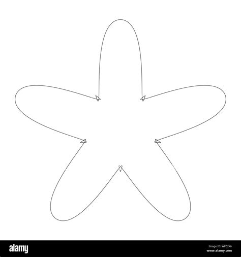 Circular Geometric Design Element S With Editable Lines Outline Is