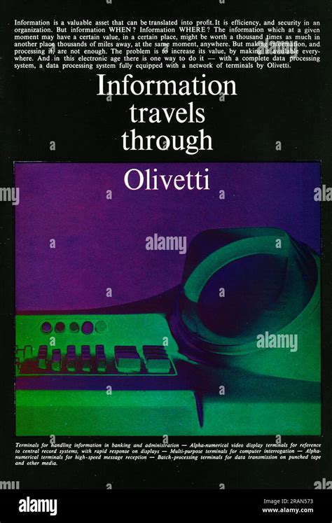 Olivetti Alpha Numerical Video Display Terminal Multi Purpose