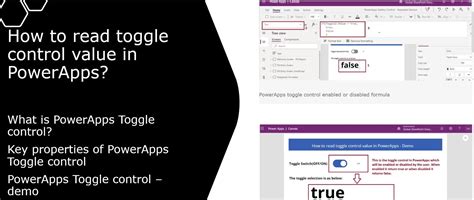 In 2 Steps Read Powerapps Toggle Control Value Instantly Global Sharepoint
